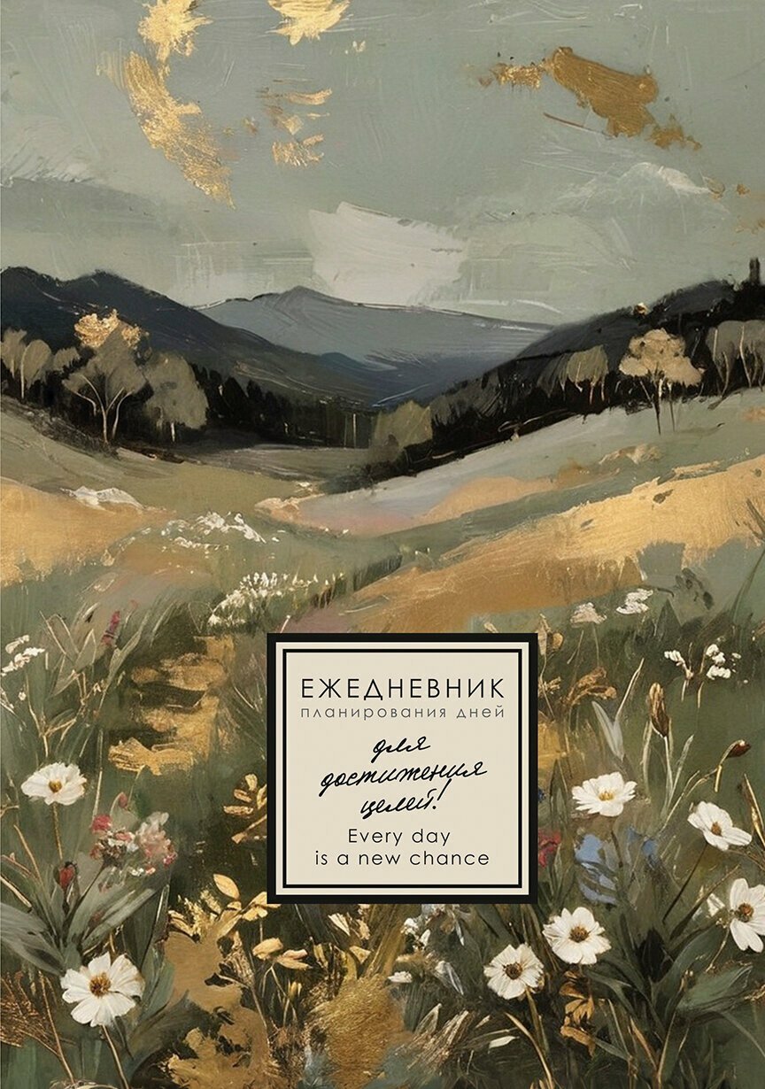 Ежедневник недат. А5 176л "EVERY DAY. Majesty" 7БЦ, ламинация Soft Touch, цв. срез, дизайн. форзац, офсет