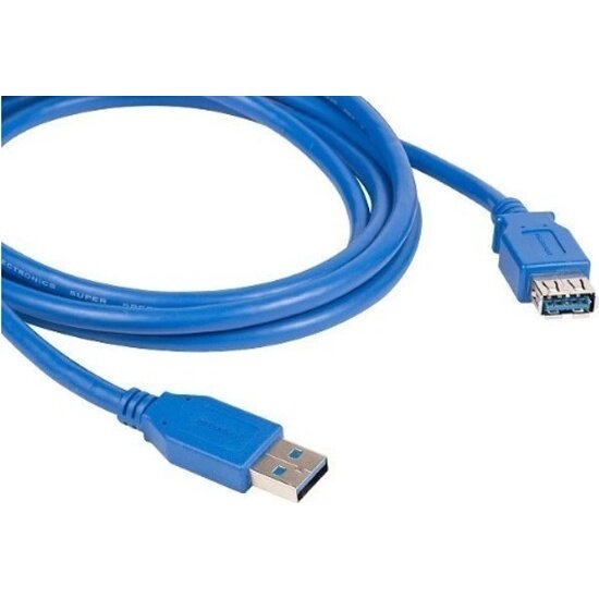 Кабель Kramer USB-A 3.0 вилка-розетка, 0.9м.