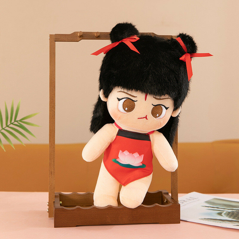 Плюшевая игрушка adorable nezha мягкая подушка кукла, 50 см