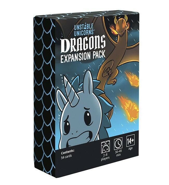 Unstable unicorns adventures rainbow expansion pack для семейной и групповой игры в карты