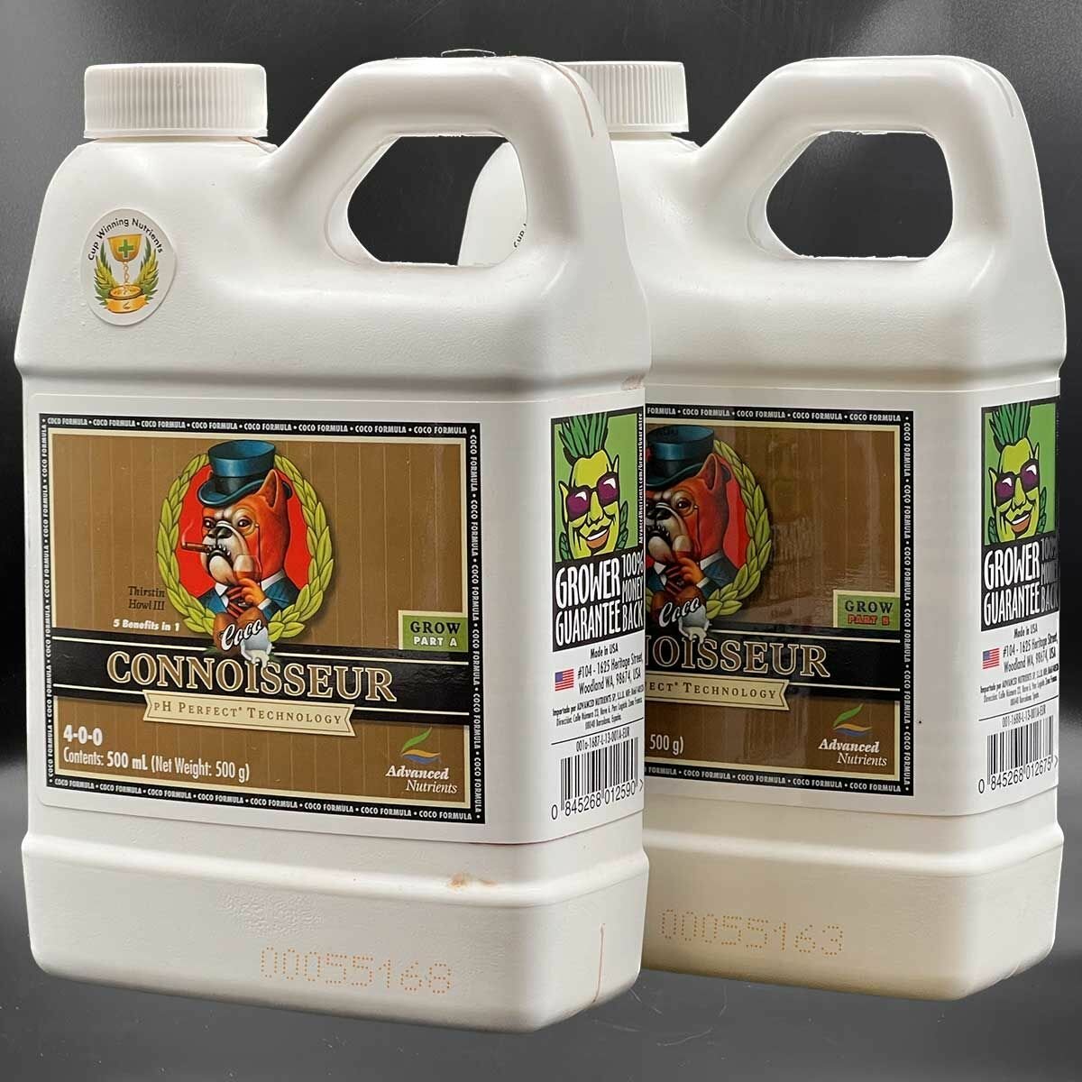 Удобрение для кокосового субстрата Advanced Nutrients Connoisseur COCO Grow A+B 500 мл