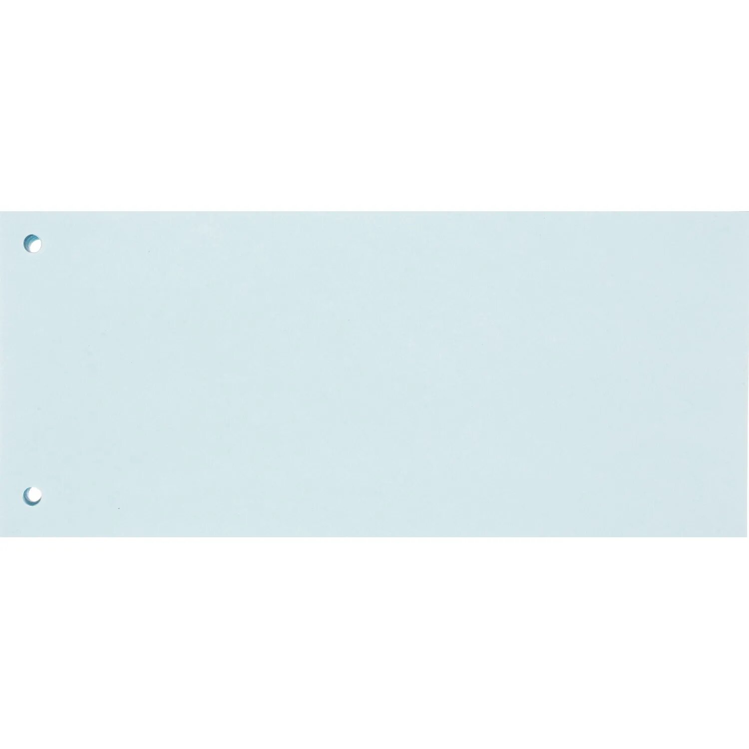 Разделитель листов разделительные полоски Комус, голубые, 100 шт./уп.