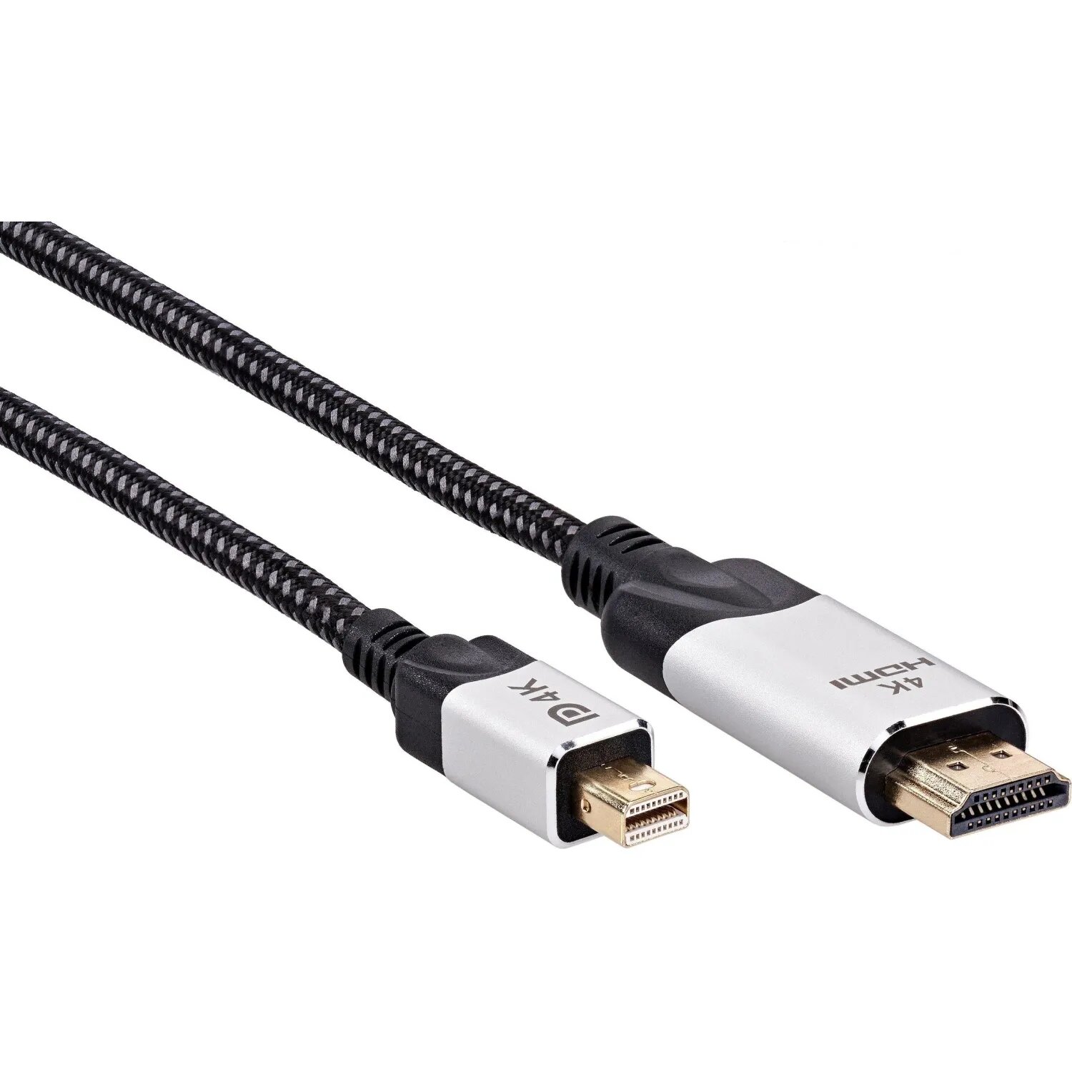 Кабель -переходник miniDisplayPort M-> HDMI M 4K@60Hz 1.8m VCOM(CG615M-1.8)
