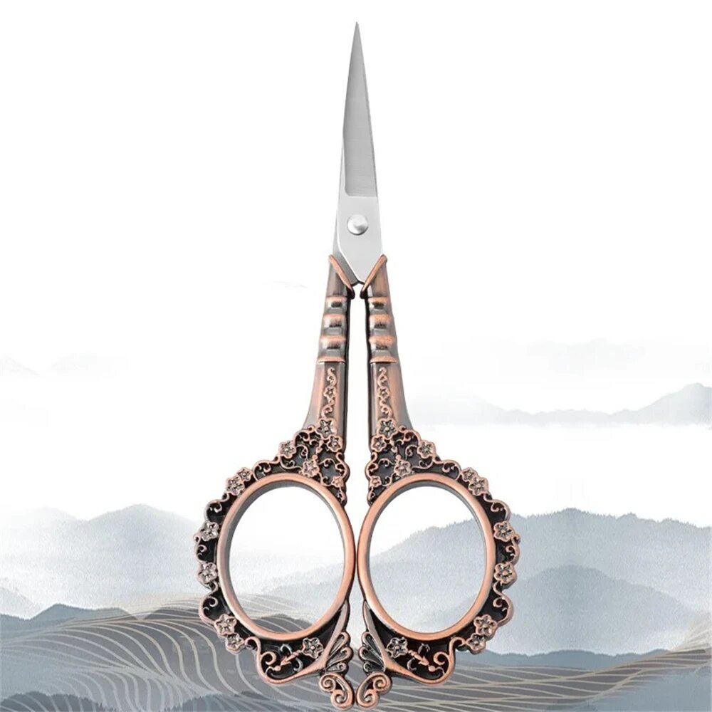 Винтажные ножницы Scissors-Red copper1, нержавеющая сталь