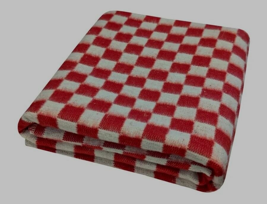 Детское байковое одеяло Малыш 75х90 Малиновый