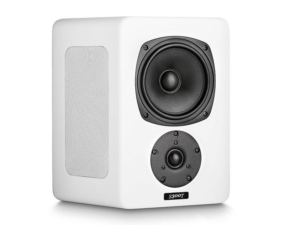 MK Sound S300T White Satin/White Cloth Полочная акустика