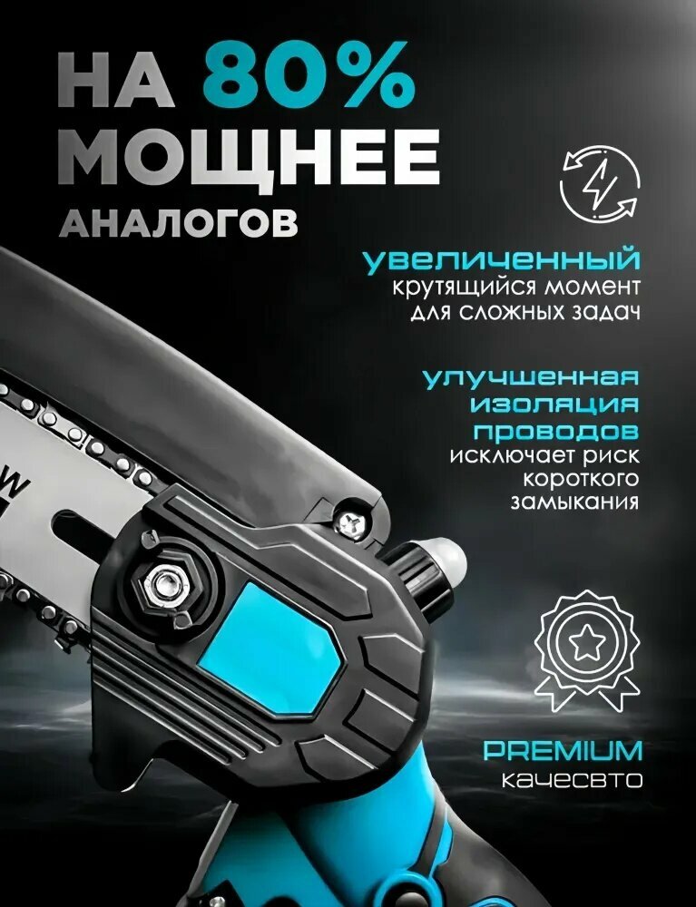 Цепная электропила — фото 1