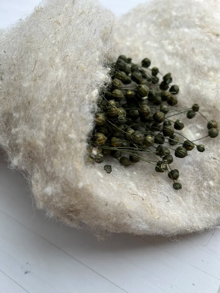 Утеплитель натуральный лён 1,5*2,2