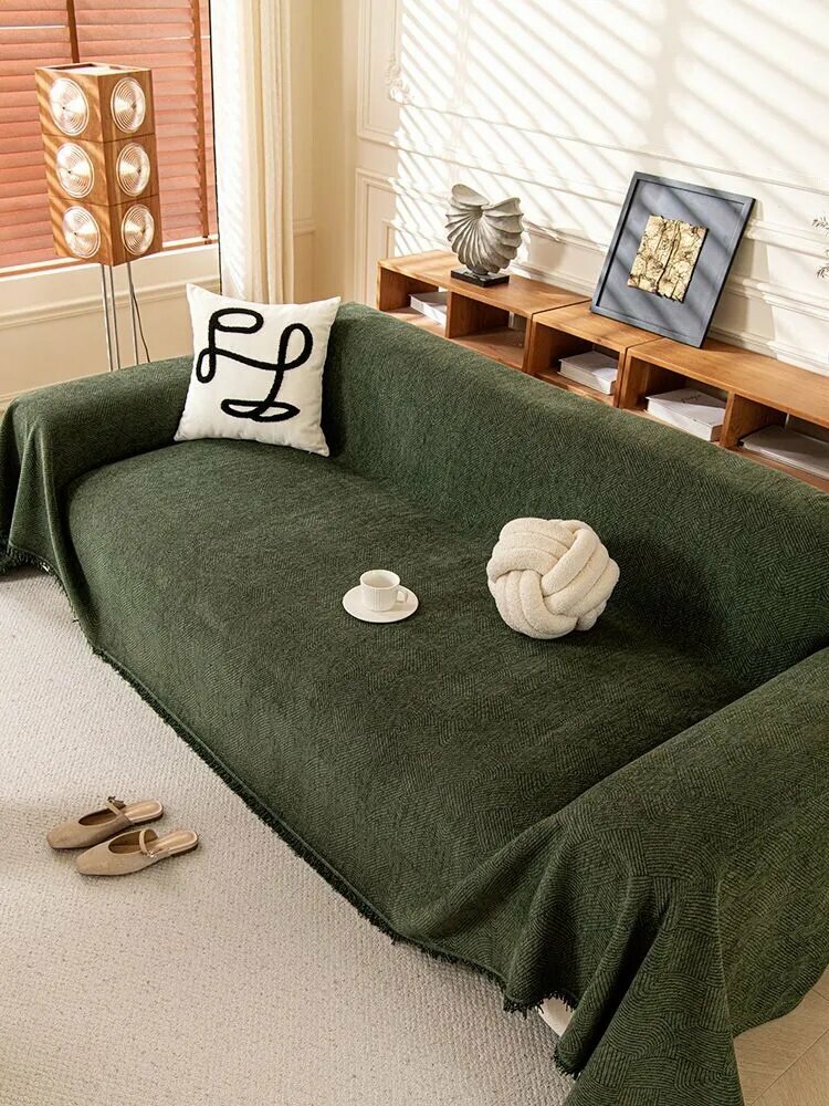 Lemog Покрывало непромокаемое, Микрошенилл с размерами: 260 см х 180 см