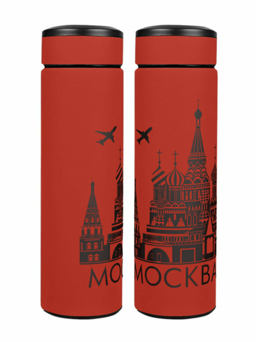 Термос «Москва» (красный)
