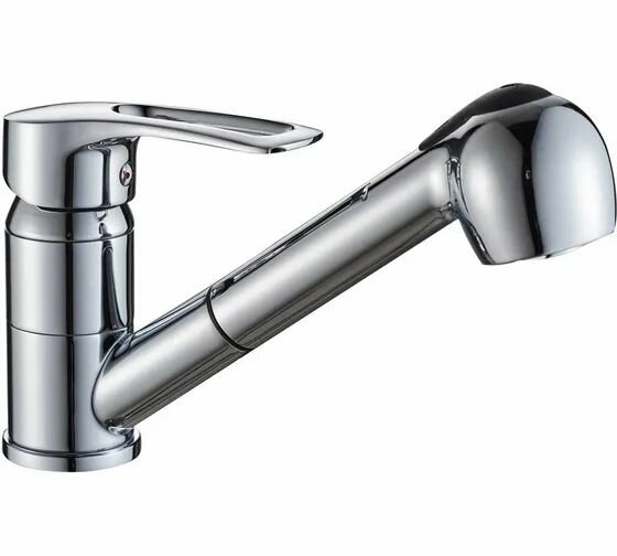 Смеситель для кухни с выдвижной лейкой G263610 d40, гайка AVILA, латунь, Gota Rocio