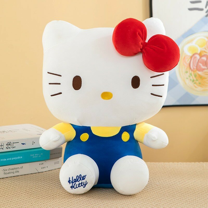 Плюшевая кукла Hello Kitty Snow White Style 55 см, мягкая игрушка для детей, милый подарок для девочек