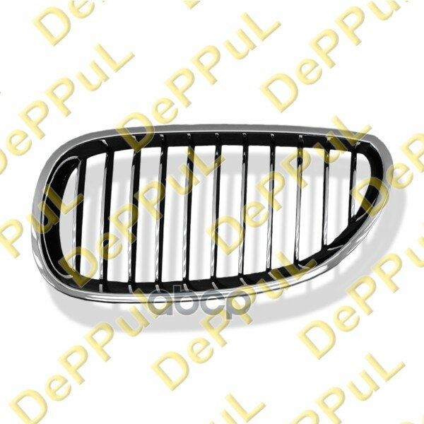 Решетка радиатора левая (L) хром BMW 5' E60/60 LCI, 5' E61/61 LCI DePPuL арт. DE113W701