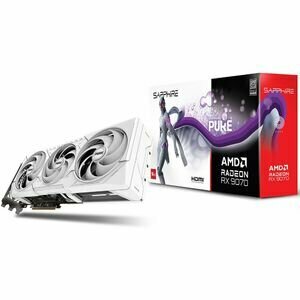 Видеокарта Sapphire Видеокарта Sapphire PCI-E 5.0 11349-02-20G PURE AMD RADEON RX 9070 OC AMD Radeon RX 9070 16Gb 256bit GDDR6 2210/20000 HDMIx2 DPx2 HDCP Ret