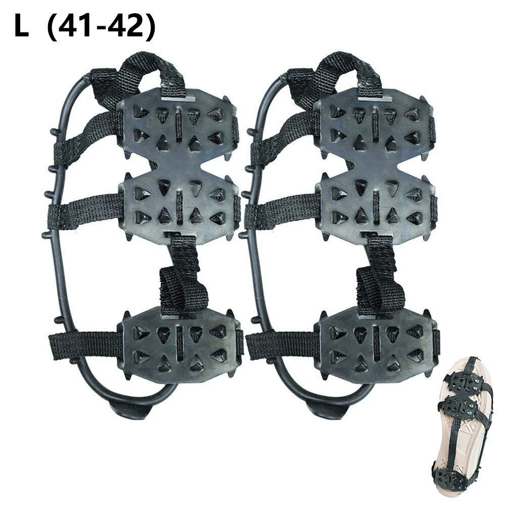 Кошки из марганцевой стали с 24 зубьями, противоскользящие, для альпинизма и ледолазания