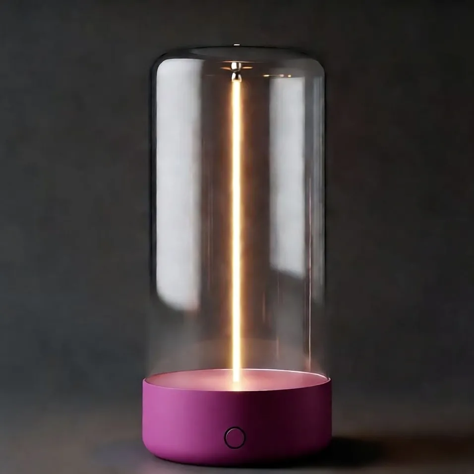 Атмосферный свет "Квантовая" , Сенсорное управление, встроенная аккумуляторная батарея, Можно регулировать три передачи