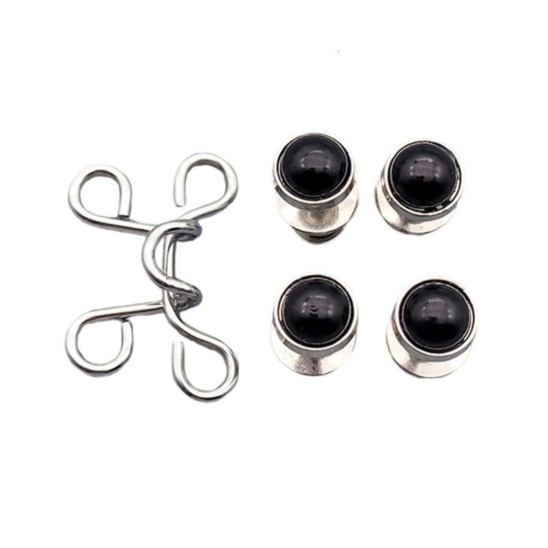 Отстегивающиеся клипсы для брюк с металлическими пуговицами, 2