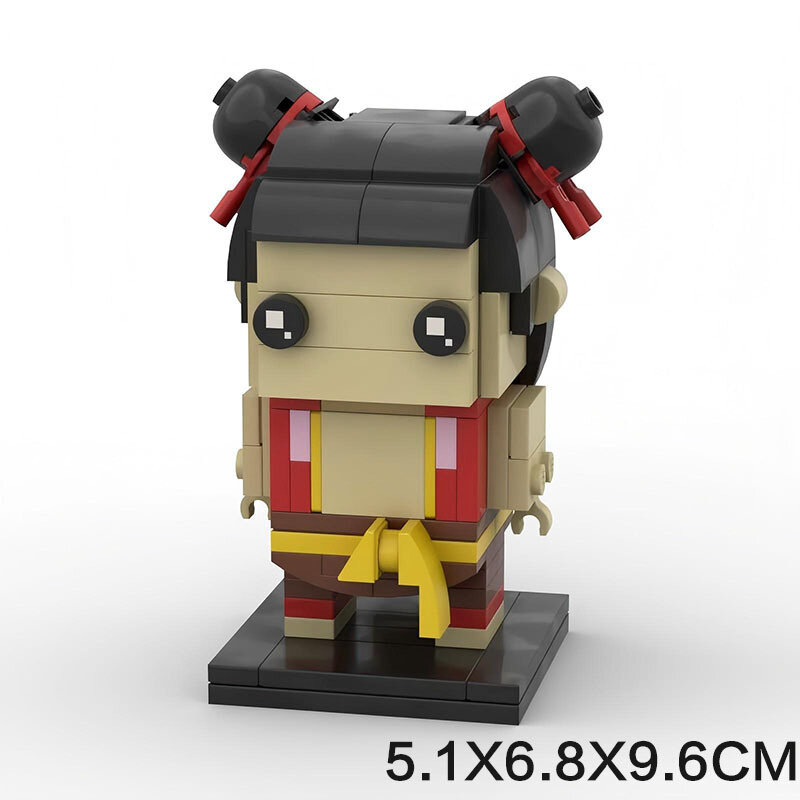 Маленькие частицы MOC Nezha 2: Дети в море, периферийный кирпич из фильма Touhou, сборный набор игрушек, фигурка