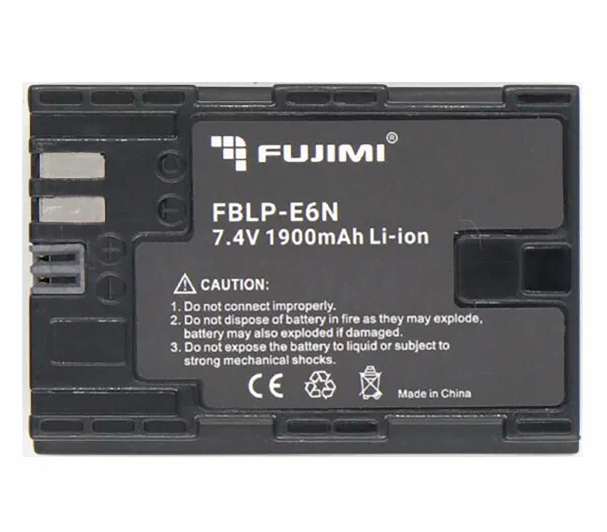 Аккумулятор Fujimi LP-E6N, 1900 мАч