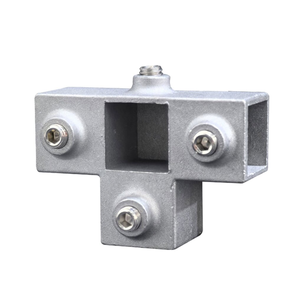 Переходник для квадратных труб из алюминиевого сплава с квадратной трубкой Прост в установке