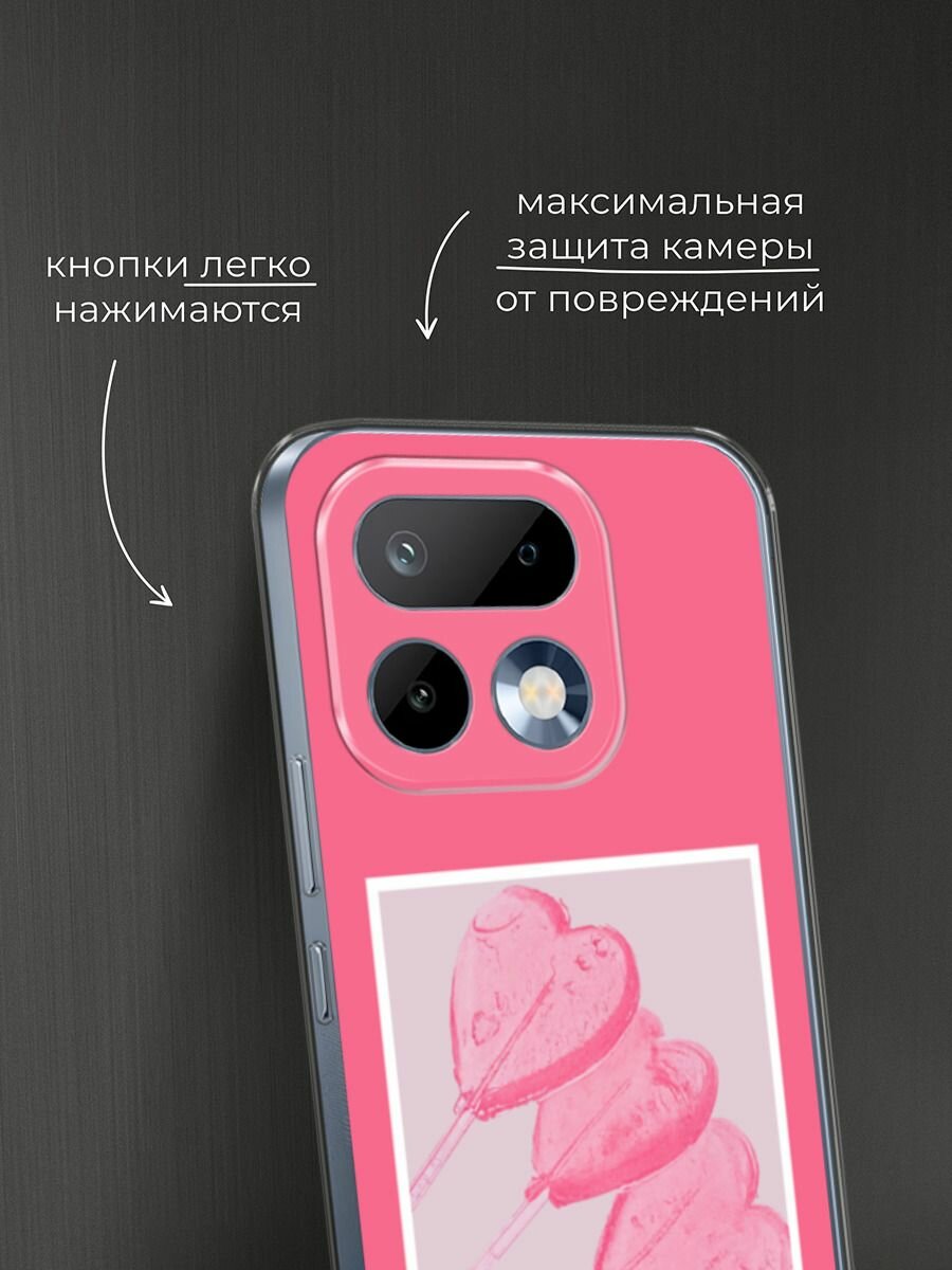 Чехол на Realme 16 Pro / Реалме 16 Про с принтом Pantone Lovable 1 — фото 1