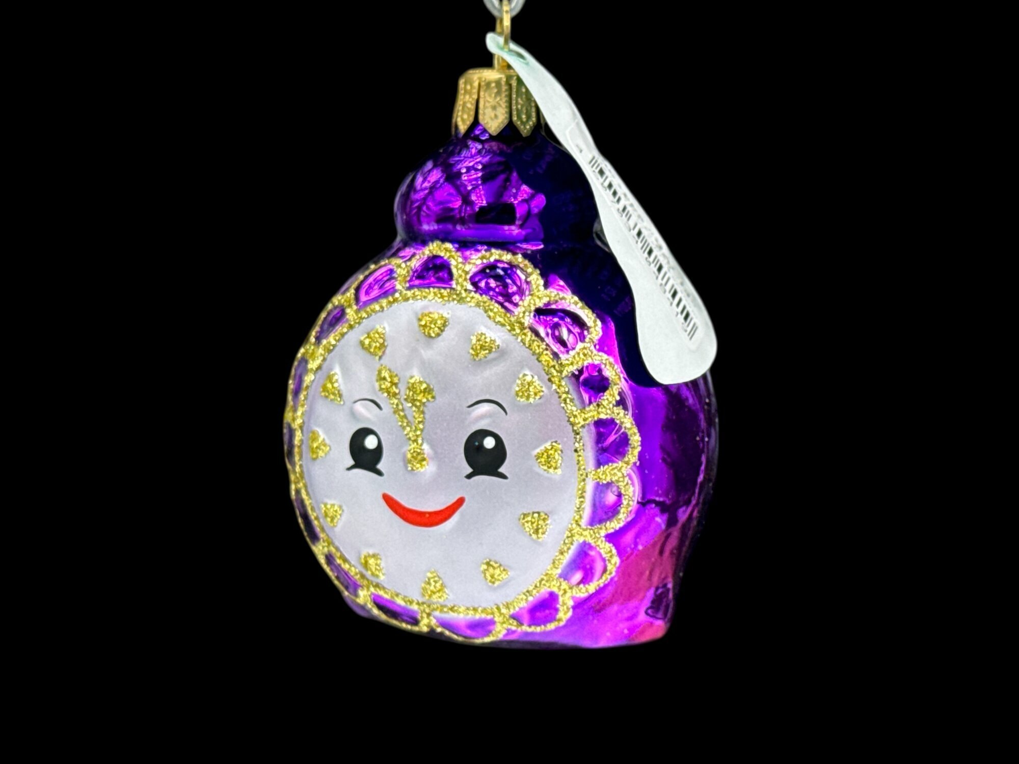 Елочная игрушка "Часы"
