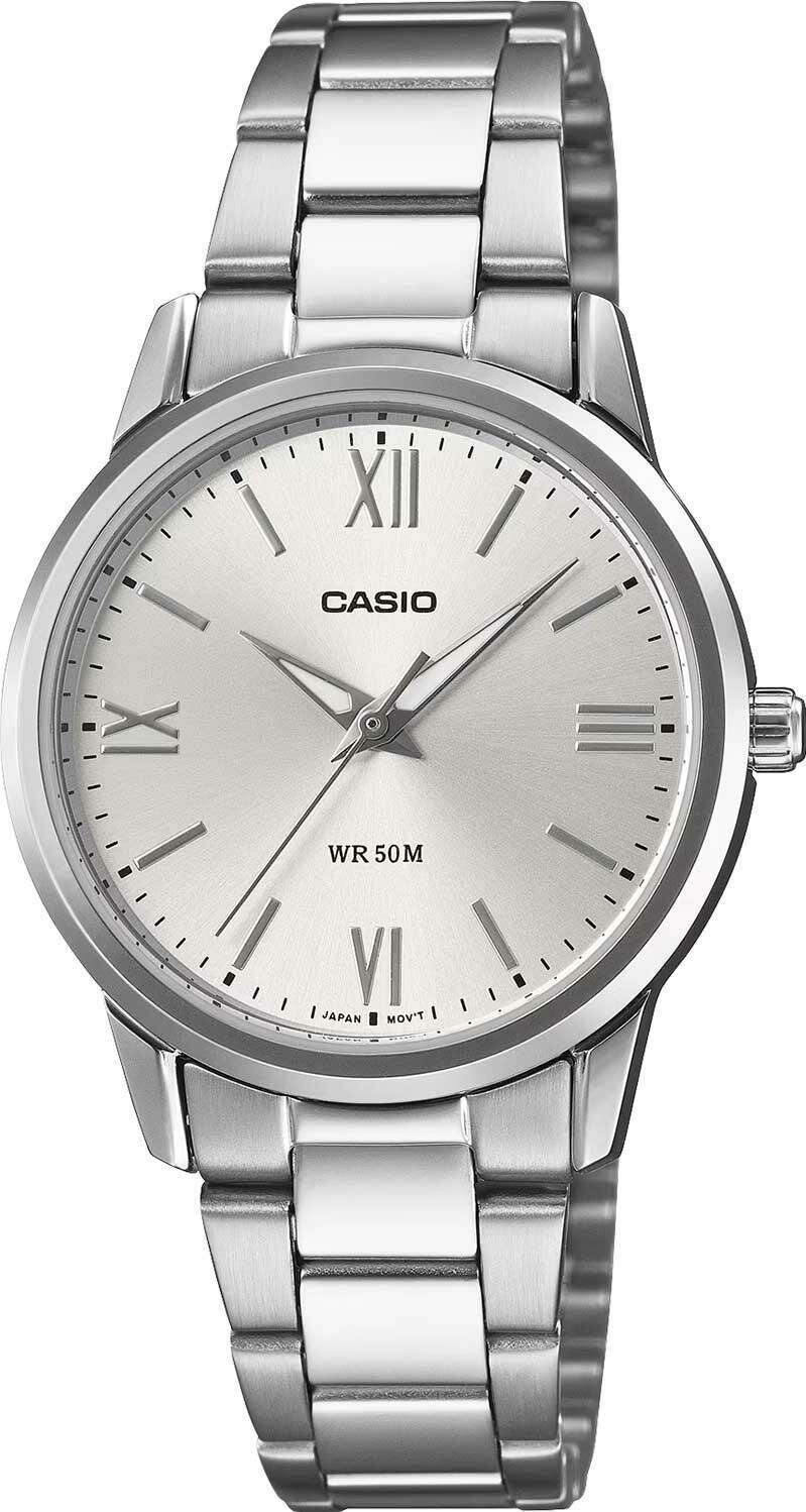 Наручные часы CASIO, серебряный — фото 1