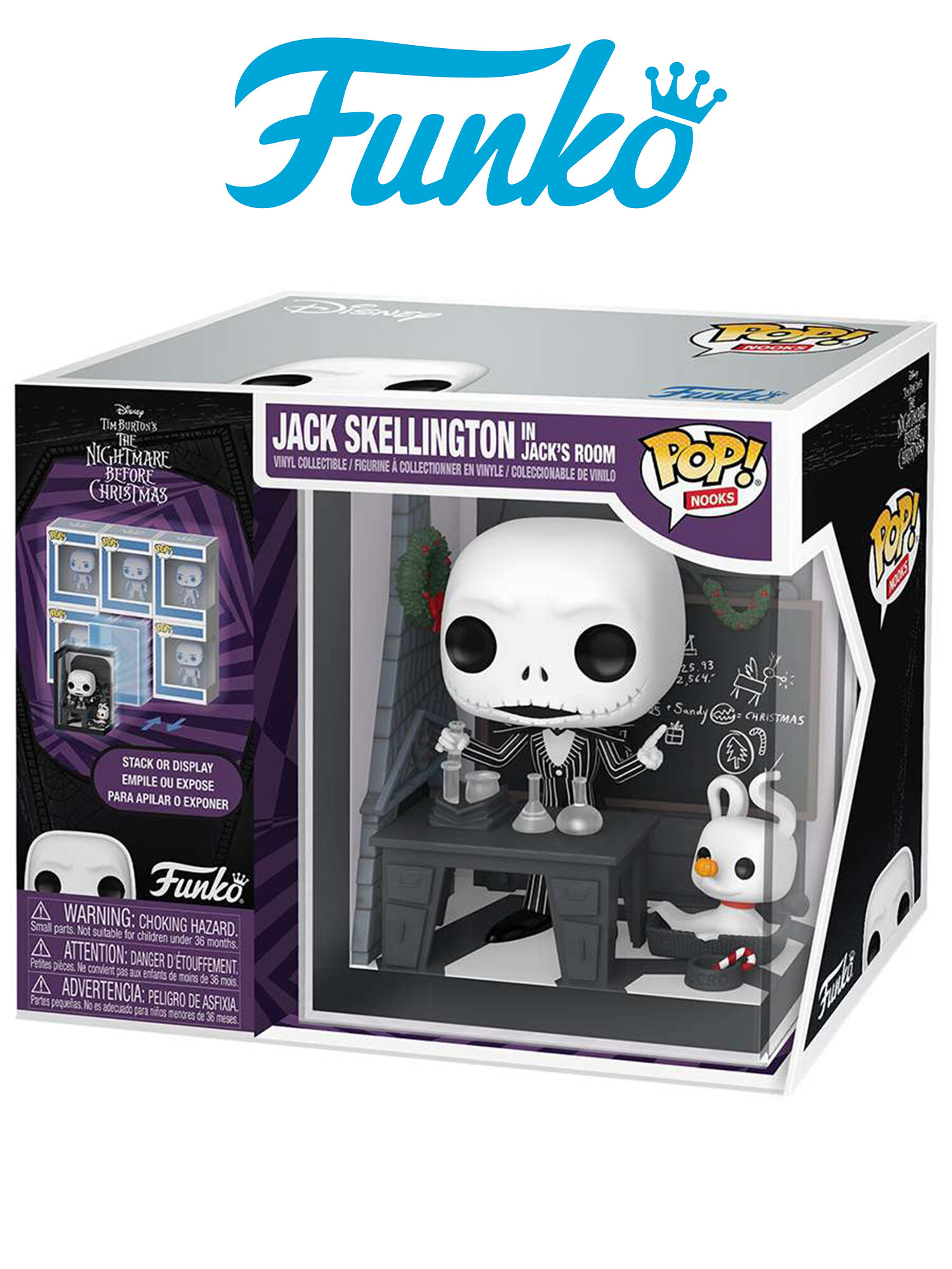 Фигурка Funko POP! Nooks Jack Skellington in Jack s Room Disney The Nightmare Before Christmas