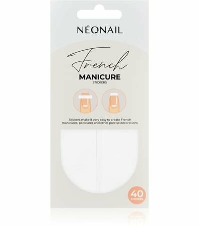 Наклейки Neonail French Manicure Stickers typ 02, 40 шт.