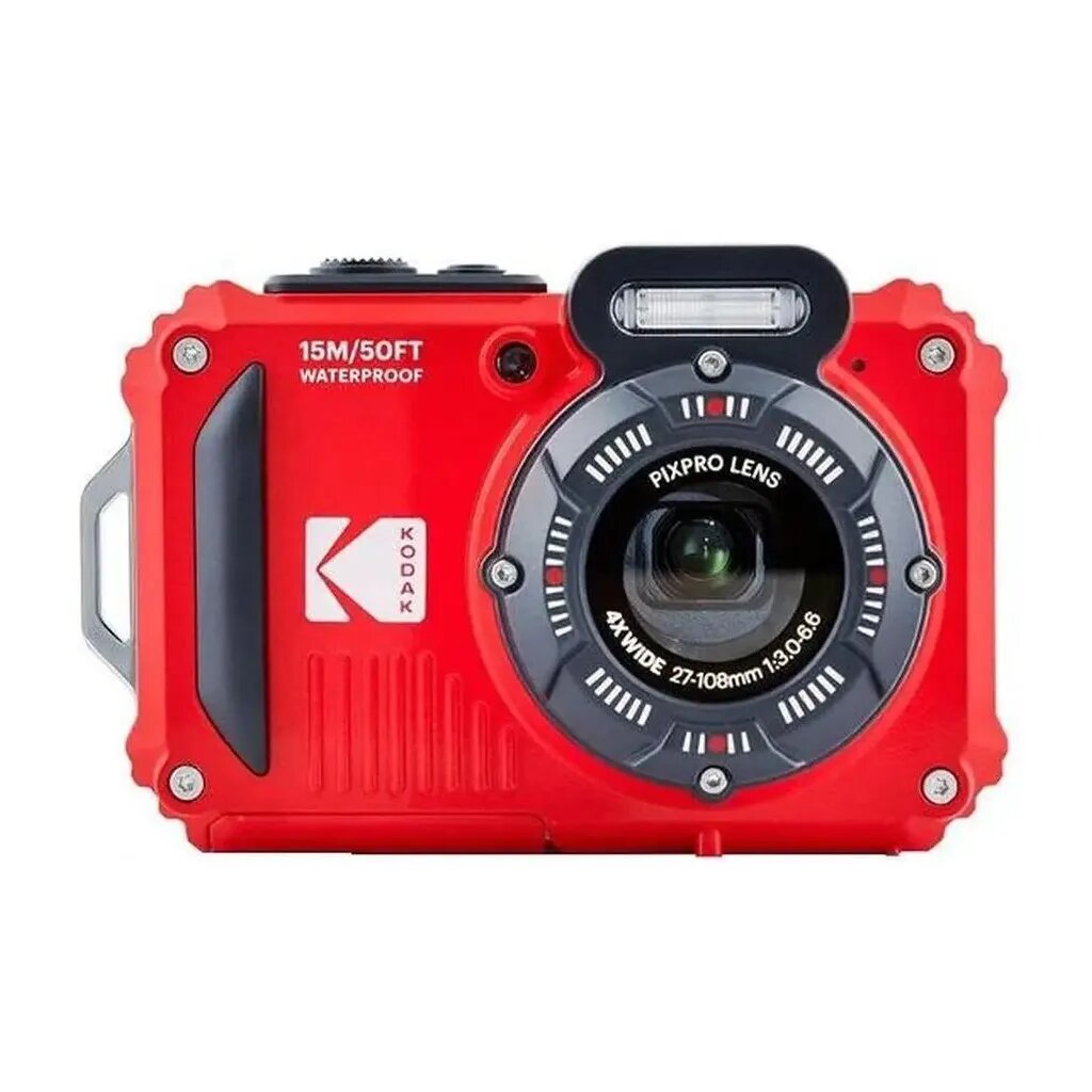 Цифровой компактный фотоаппарат Kodak Pixpro WPZ2, красный