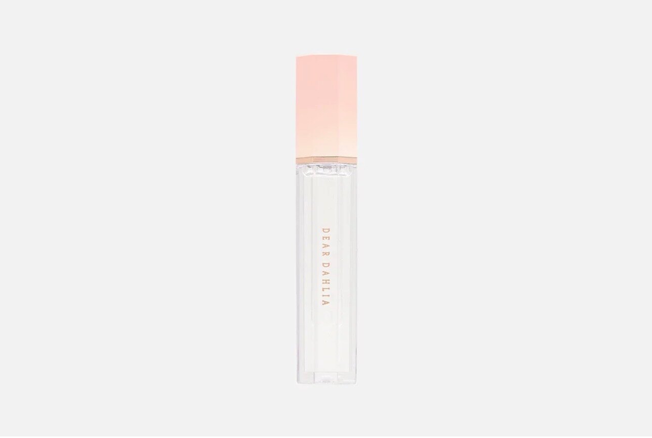 DEAR DAHLIA сияющий блеск для губ blooming edition glass shine lip topper DEWDROP 5,5ml