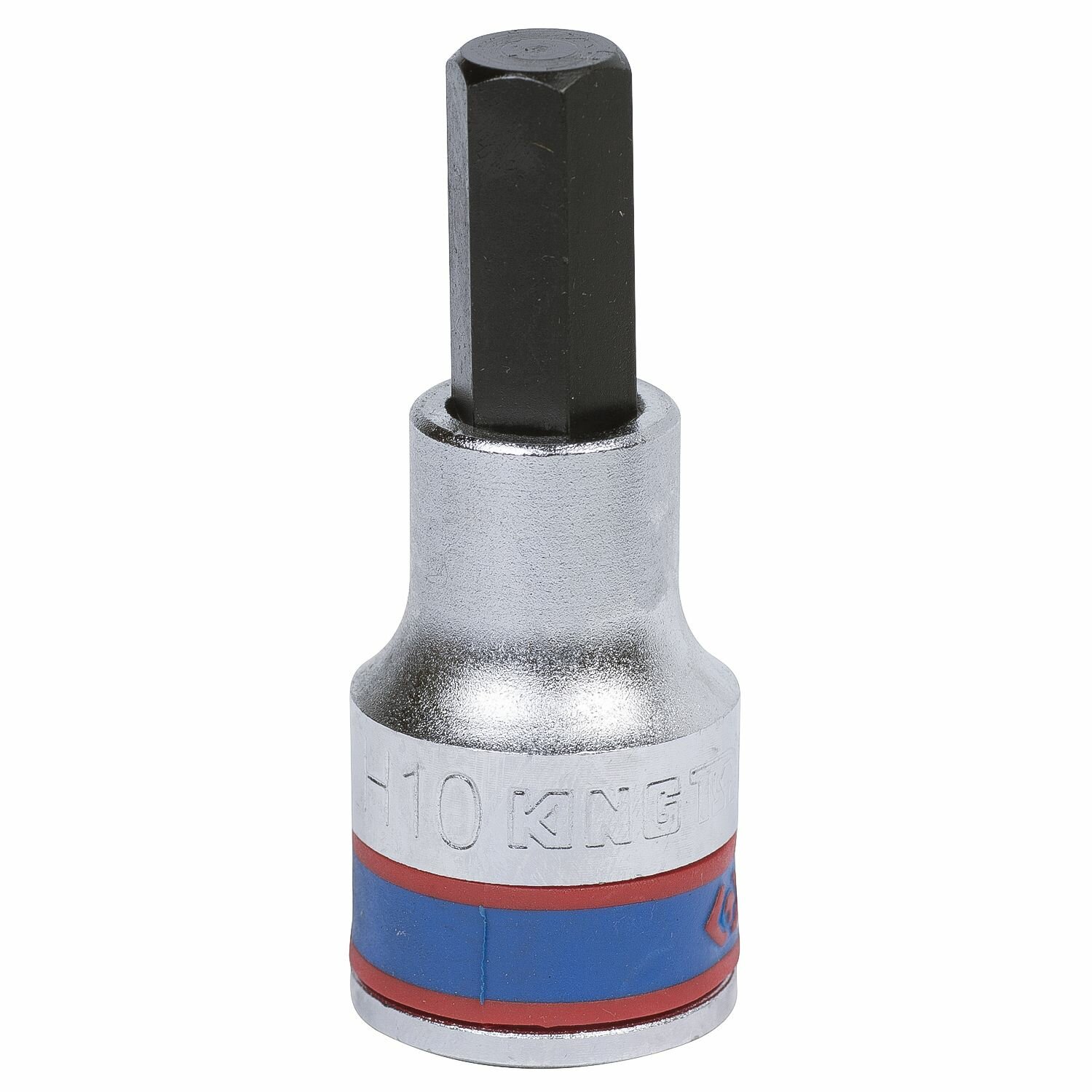 Насадка, бита торцевая 1/2, HE x, 10 мм, L 60 мм KING TONY 402510