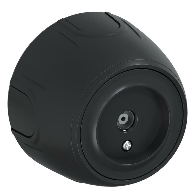 Розетка телевизионная TV Rotondo черн. OneKeyElectro 7700885