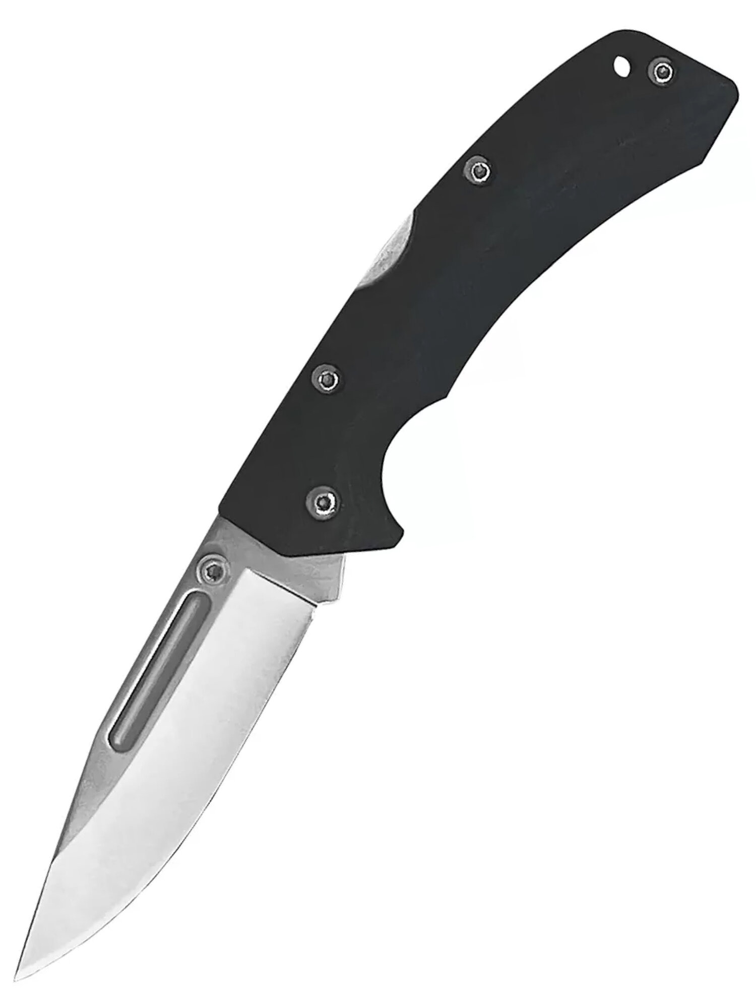 Нож складной AccuSharp Lockback Knife, нержавеющая сталь, G10, чёрный