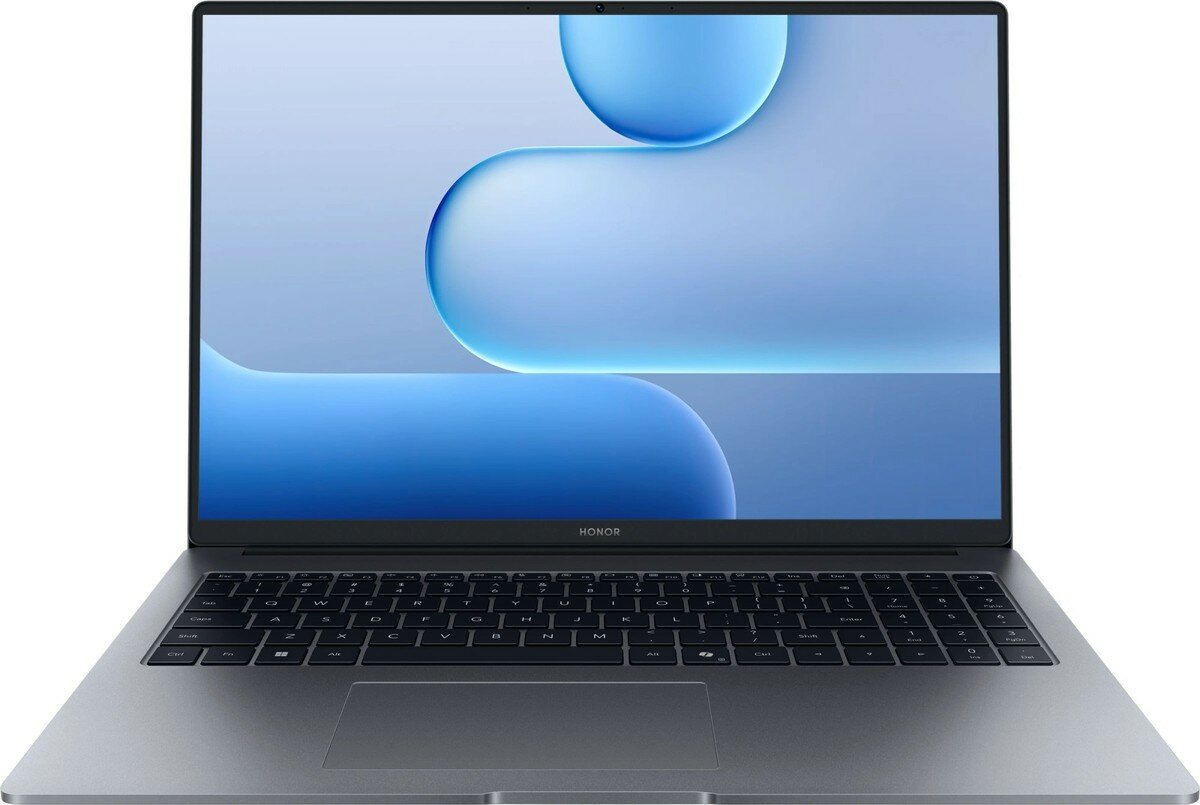 Ноутбук Honor MagicBook X16 2026 BRG-X, 16", 2026, IPS, Intel Core Ultra 5 125H 1.2ГГц, 14-ядерный, 16ГБ LPDDR5x, 1ТБ SSD, Intel Arc, без операционной системы, серый космос (5301argn)