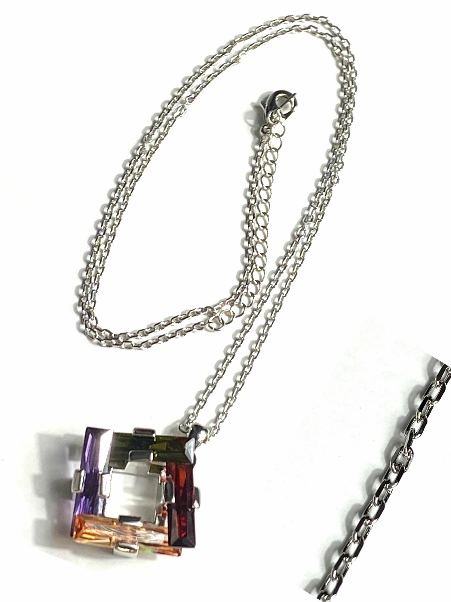 Колье, кристаллы Swarovski, хрусталь