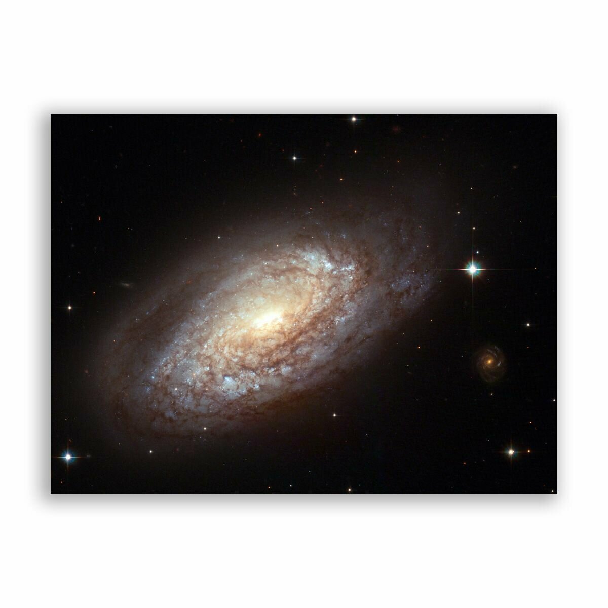 Постер, плакат на бумаге / Galaxy / Галактика / Размер 40 x 53 см