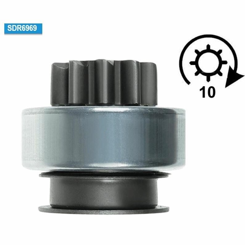 Бендикс SDR6969 для стартера 5266969, камминс ISF 2.8 Газель, Соболь