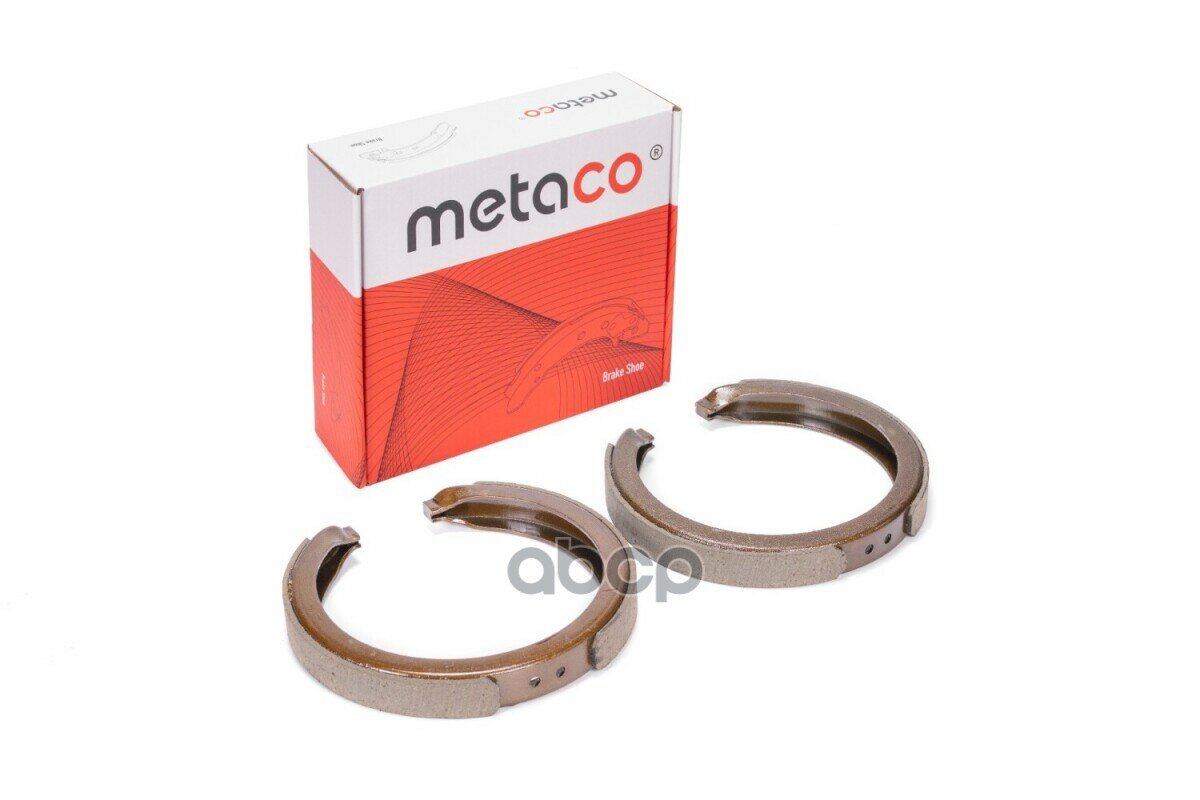 Колодки ручного тормоза к-кт Ssang Yong Kyron (2005-2015), Mazda CX 7 (2007-2012) METACO арт. 3030-004