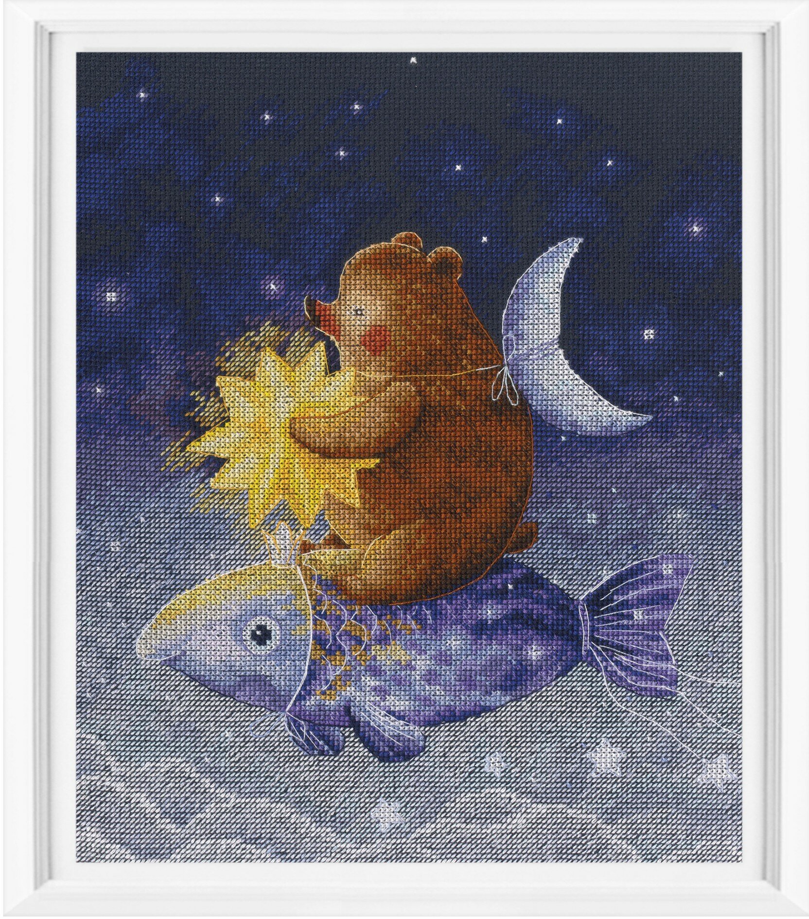 Верхом на волшебной рыбе M947