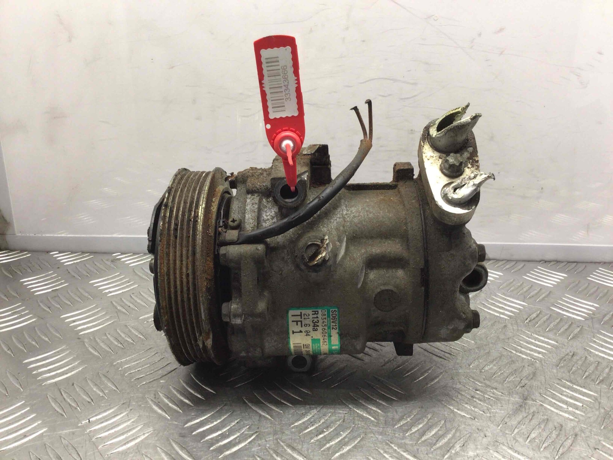 Б/У Компрессор кондиционера Opel Corsa C (2000-2003) 2004 г.