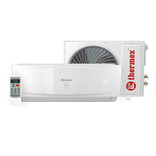 Настенная сплит-система Thermex Sesto 18 (инверторный, для помещений 24-44 м², цвет белый)