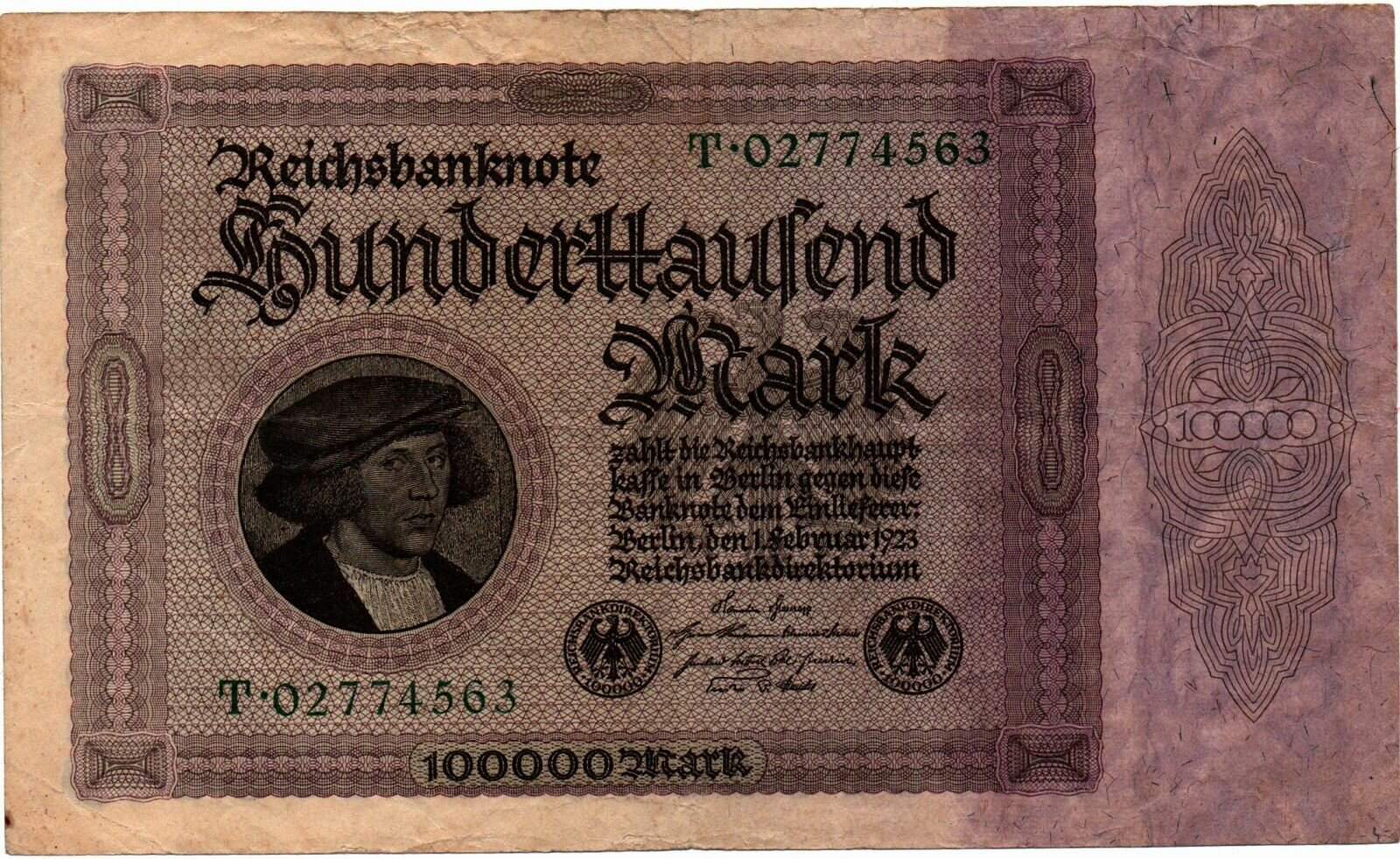 10000 марок 1923 года