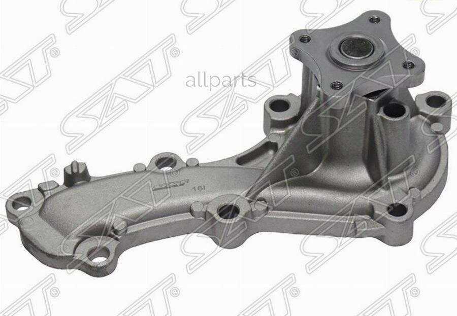 SAT ST-N136 Насос водяного охлаждения Nissan AD 99-08 / Almera 00-06 QG13DE; QG15; QG15DE; QG16; QG16DE; QG18DD; QG18D
