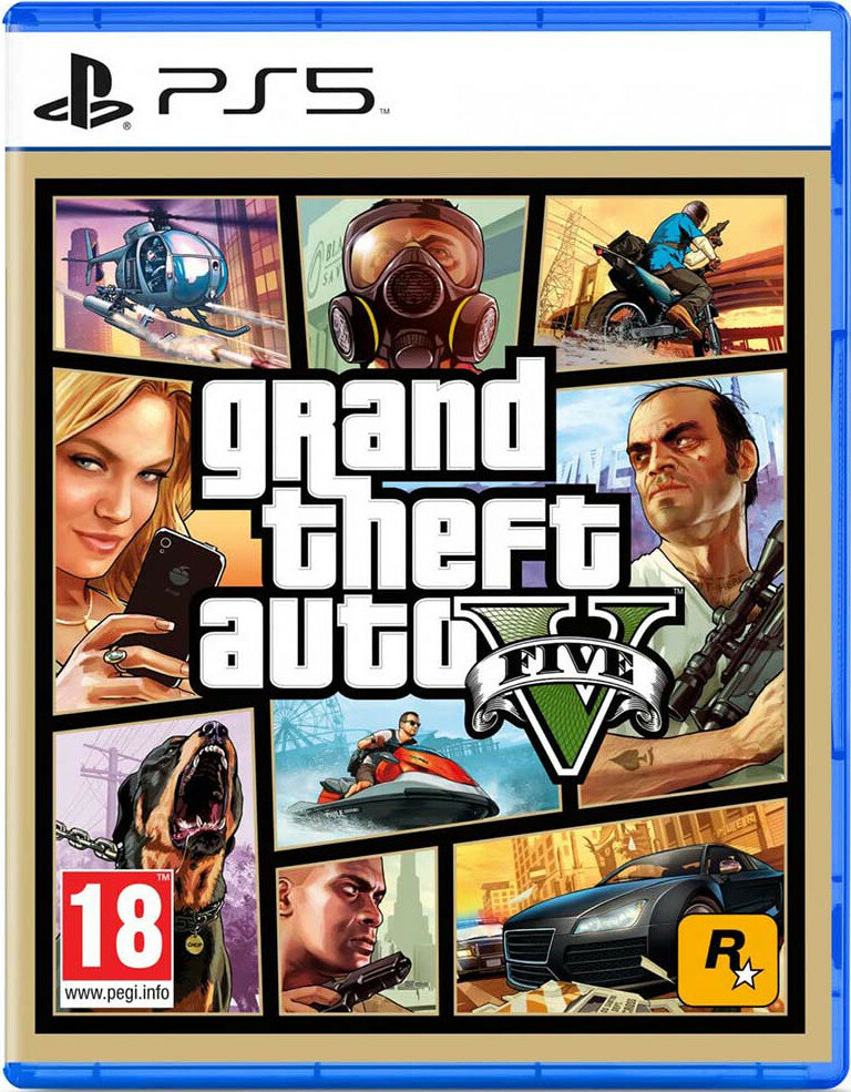 Игра Grand Theft Auto V (GTA 5) (PS5) (rus sub)