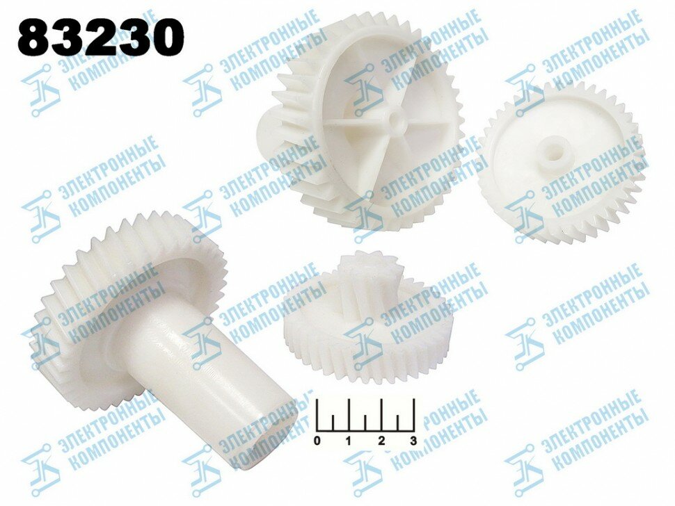 Шестерня 24*65мм 9/41 зубьев/82мм 38 зубьев Bork М-700 (F83B) (2 штуки)