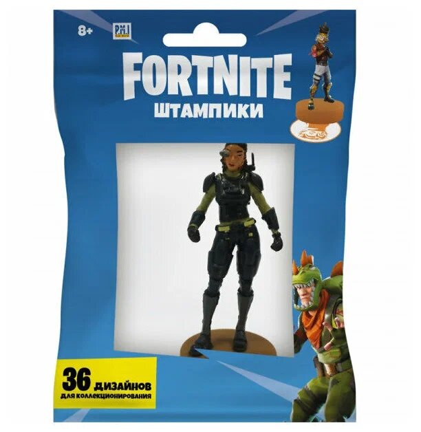 Fortnite Штампик-фигурка 7,5 см Стальная леди FOR5010-5