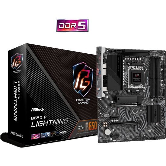 Материнская плата Asrock B650 PG LIGHTNING (AM5, ATX)