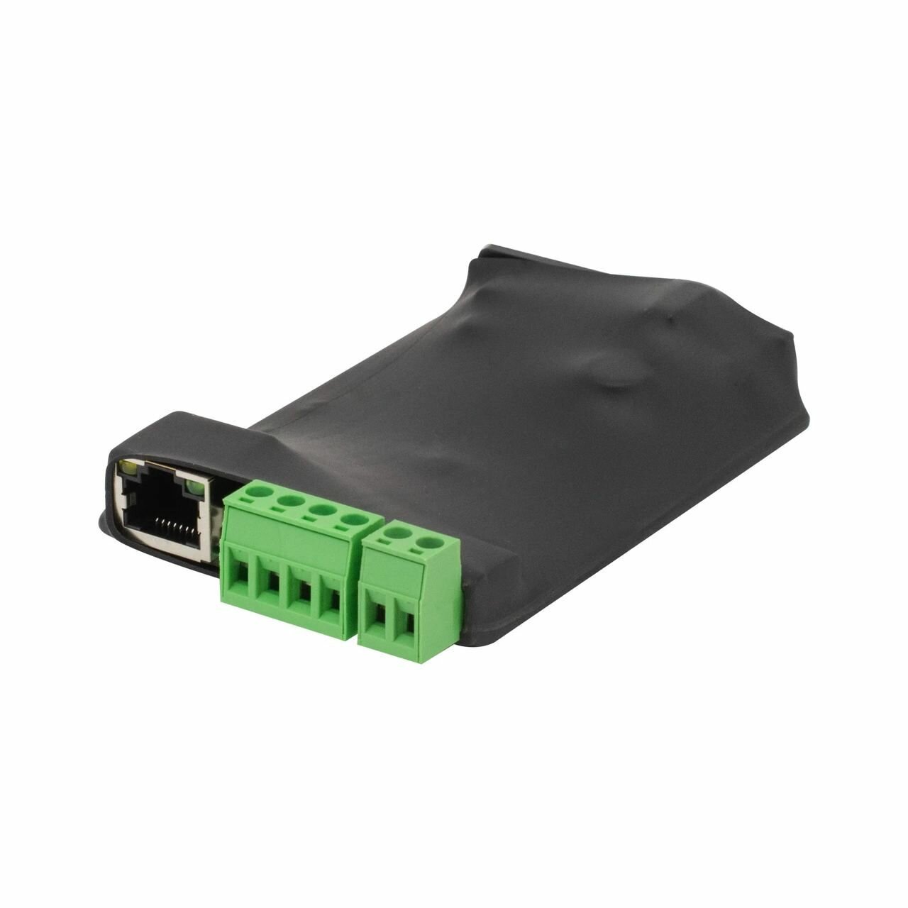 Конвертер интерфейсов RS232/422/485 - Ethernet, без БП, в термоусадке, SNR-Eth-RS232/422/485-C
