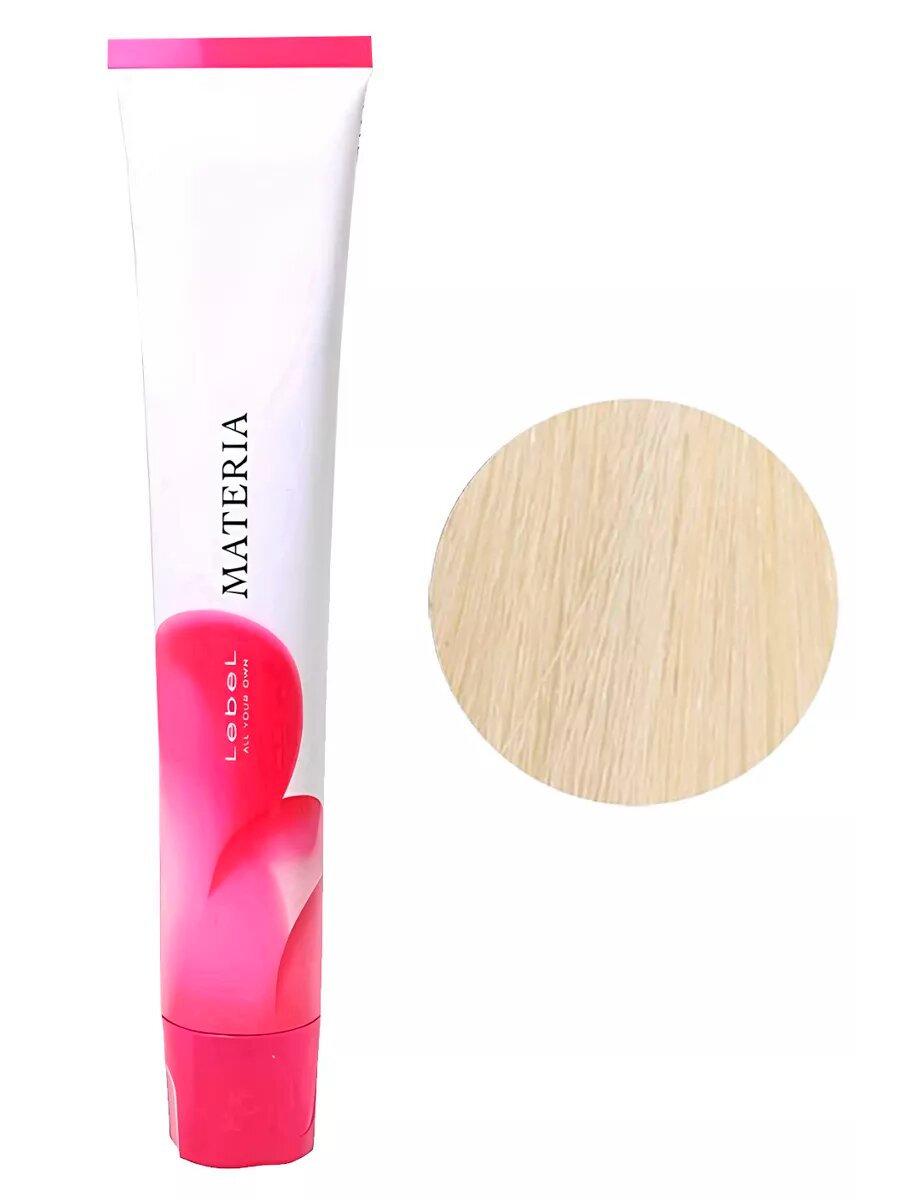 Lebel Краска для волос Яркий блондин тёплый Materia WB10 80г